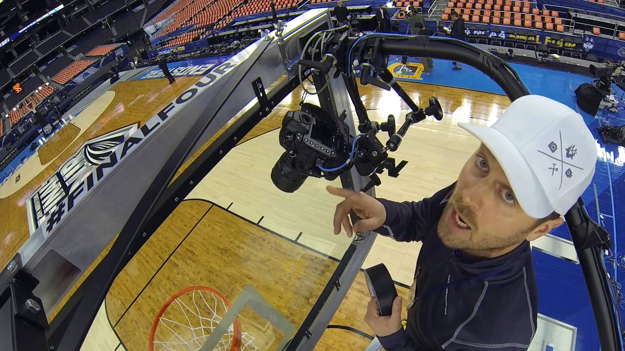 NCAA Basketball Final Four Backboard Camera Tutorial on Vimeo