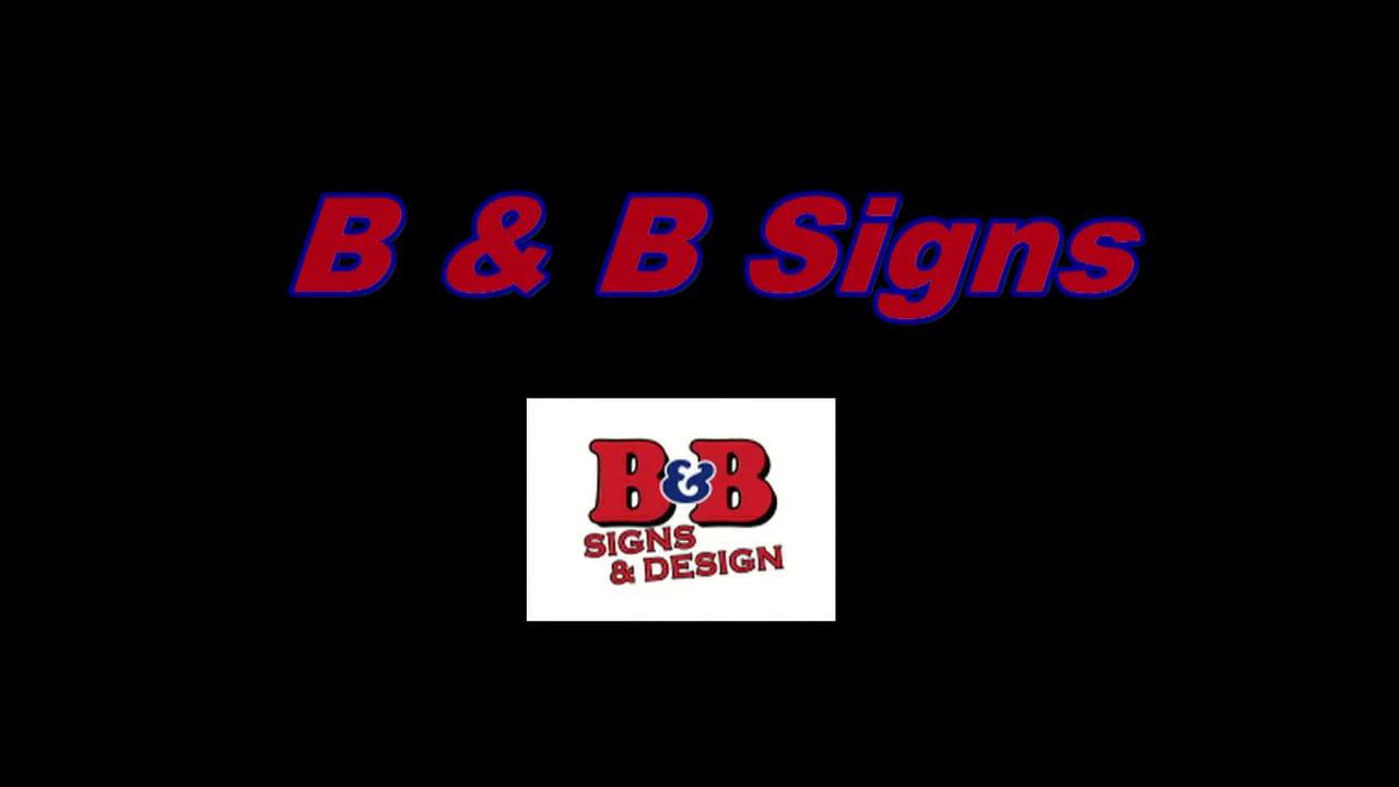 B&B Signs on Vimeo