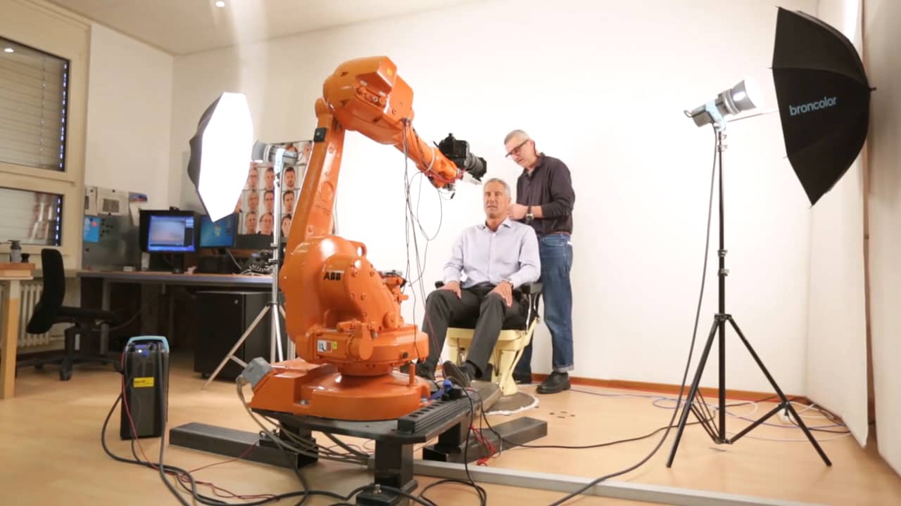 Face Cartography with a Robot on Vimeo