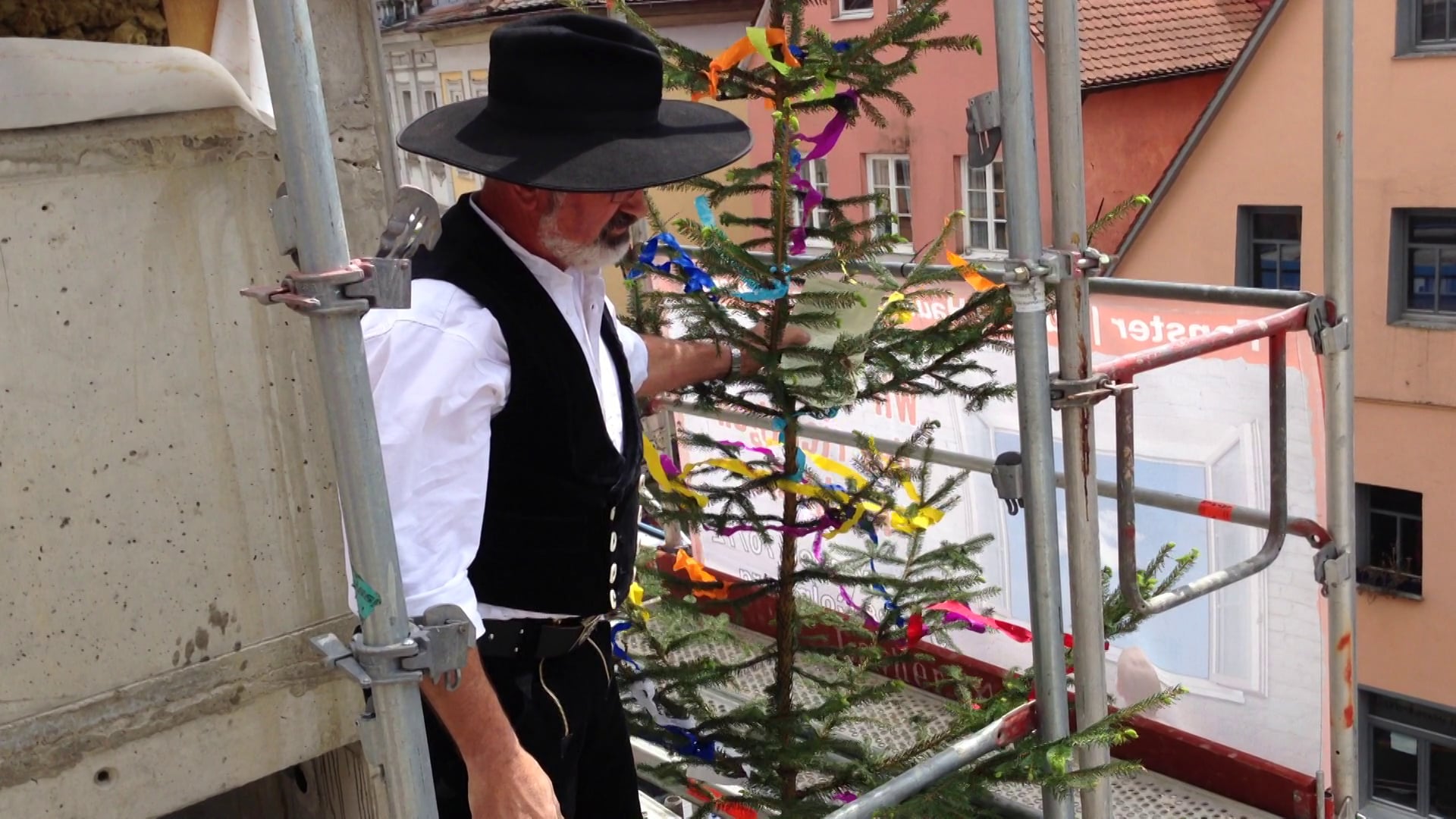 140509 Richtfest "Grauer Wolf" in Ansbach on Vimeo