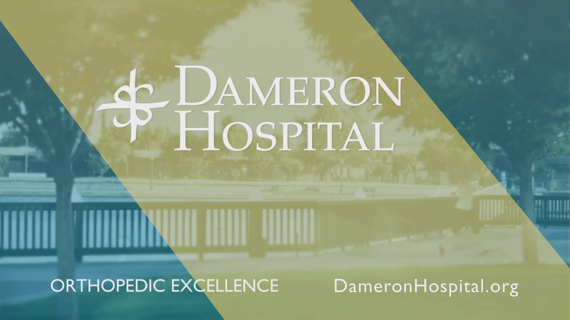 Dameron Hospital Orthopedics "Runner" on Vimeo