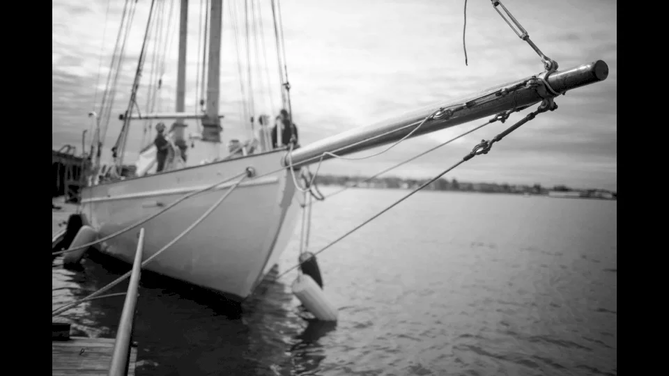 Captain Alden Colby of the Portland Schooner Company and the schooner ...