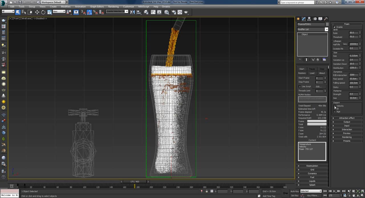 Phoenix FD - Beer Tutorial Part 1 on Vimeo