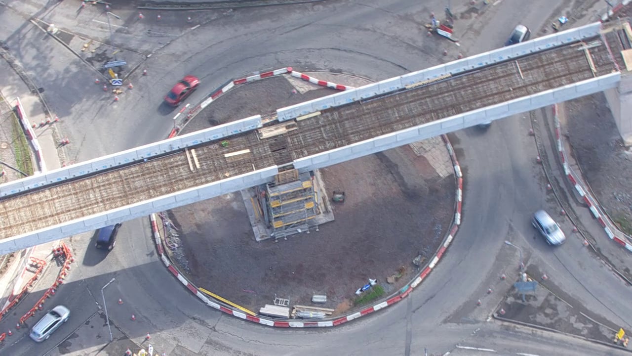 Borders Railway flythrough: Hardengreen Viaduct on Vimeo