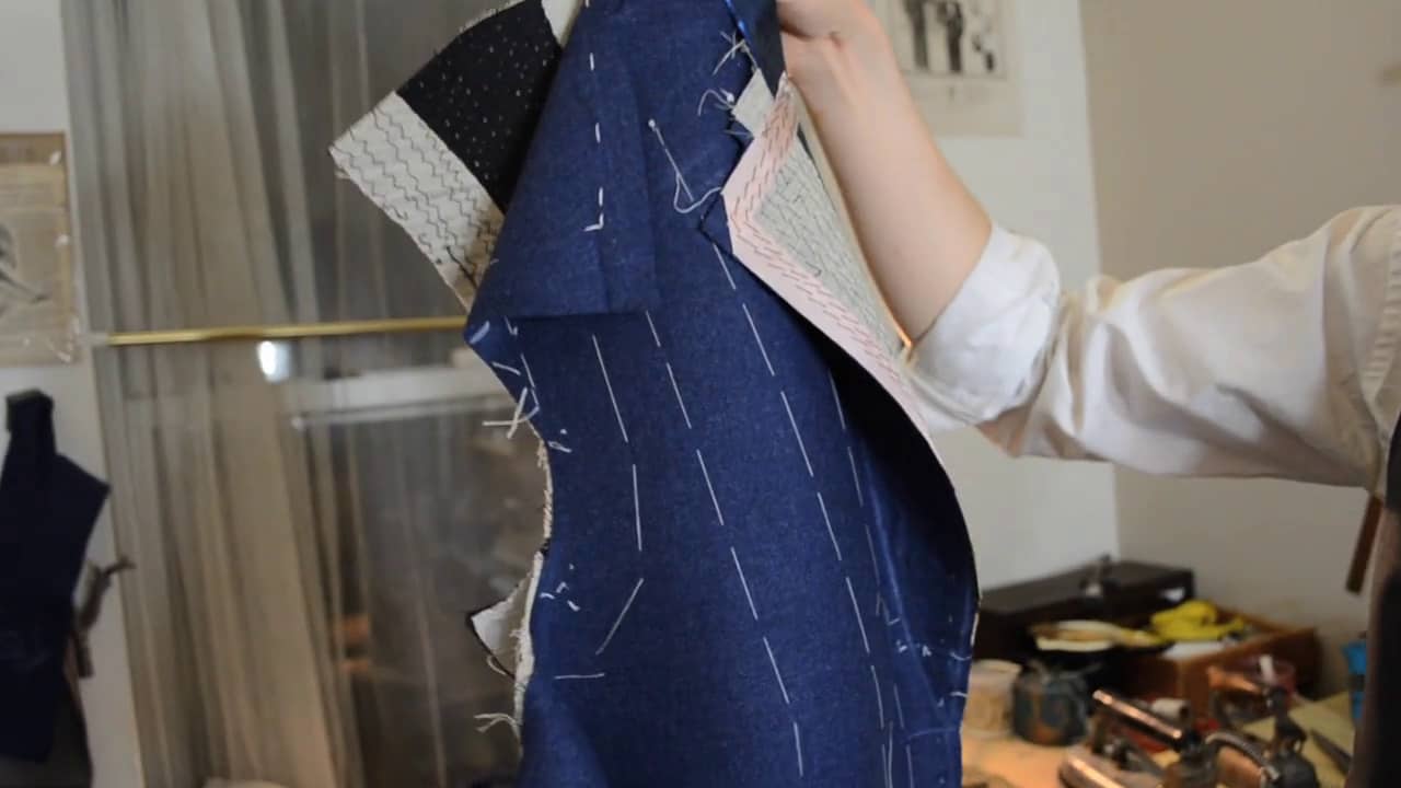 The Making of a Coat #24 - Shaping the Front Edges, Pt 2 on Vimeo