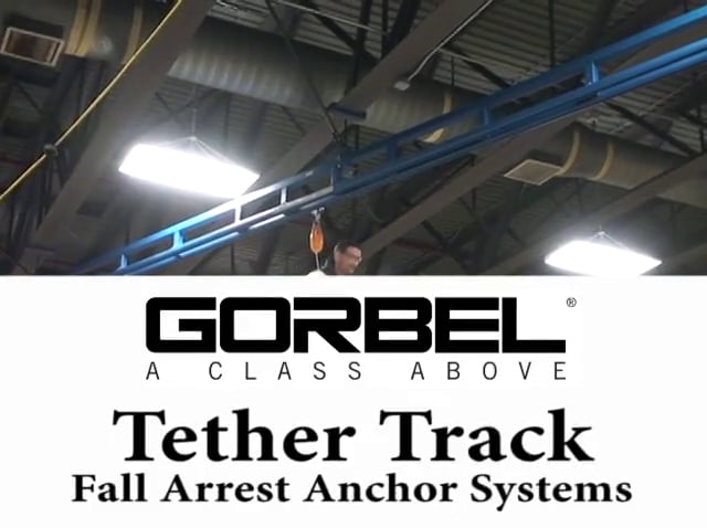 Tether Track Fall Arrest System on Vimeo