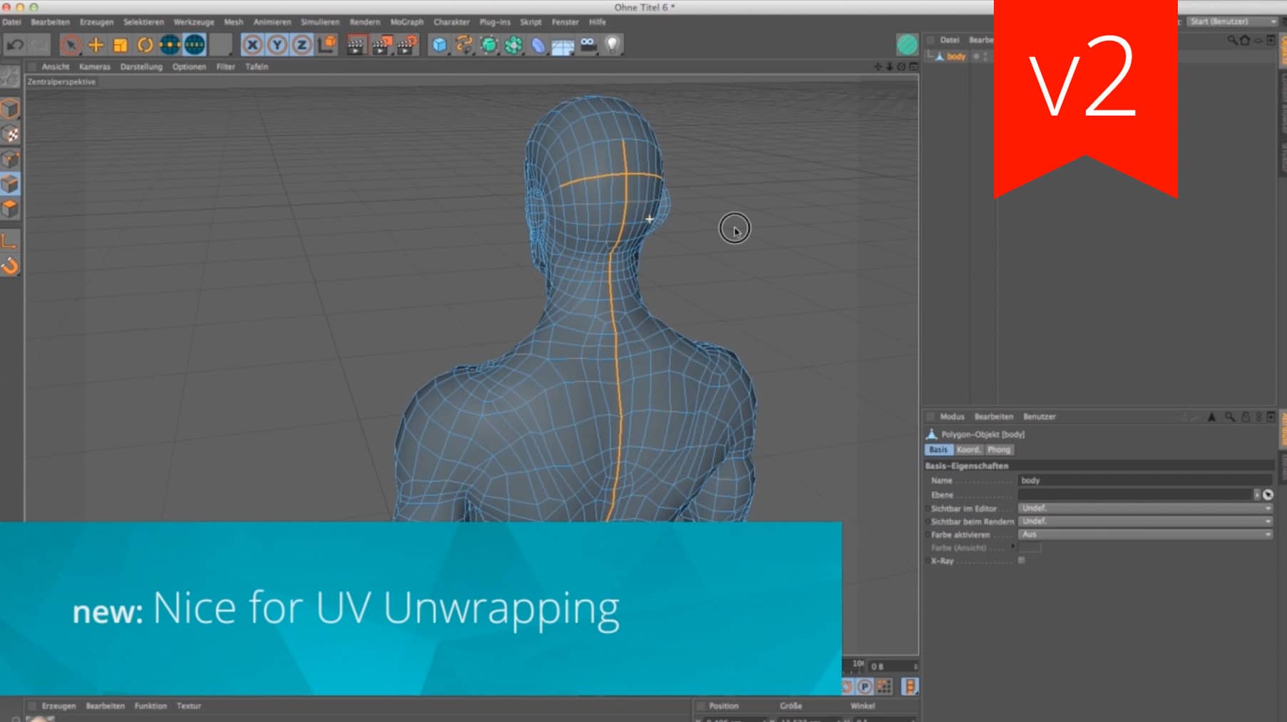 Maxon Cinema 4D: Devert AdvancedLoopSelection v2 Plugin on Vimeo