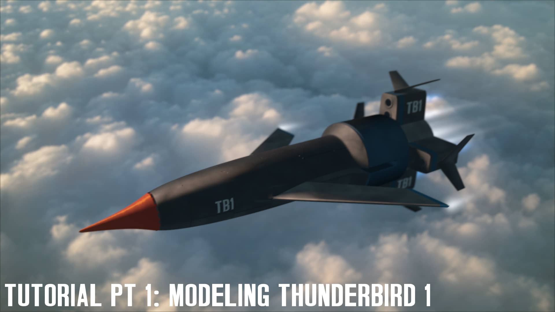 Tutorial Part 1: Modeling Thunderbird 1 In Cinema 4D on Vimeo