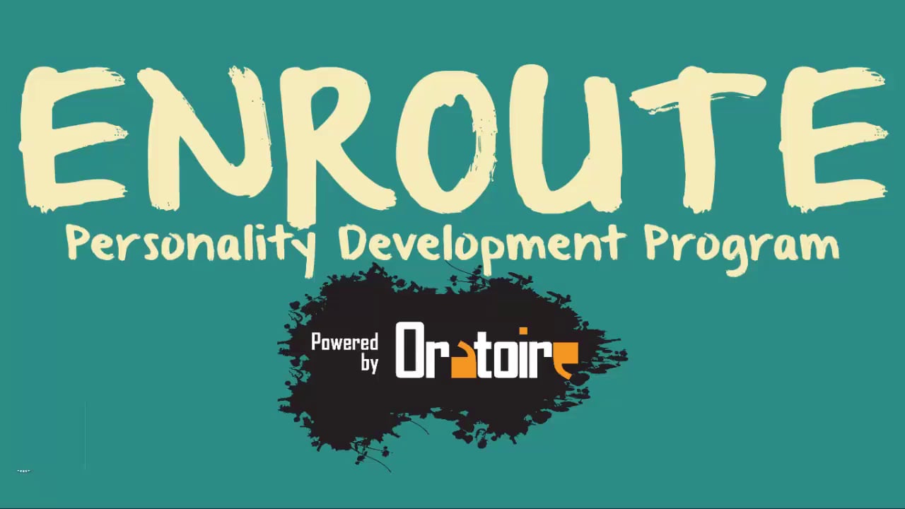 Enroute - Personality Development Program on Vimeo