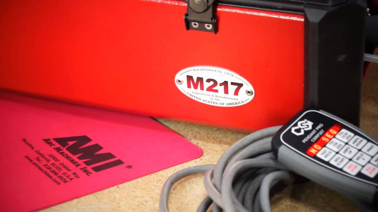 AMI's New 217 Orbital Tube Welding Power Supply on Vimeo