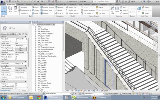 WRNS Studio BIM - Revit - Profiles - Mullions on Vimeo
