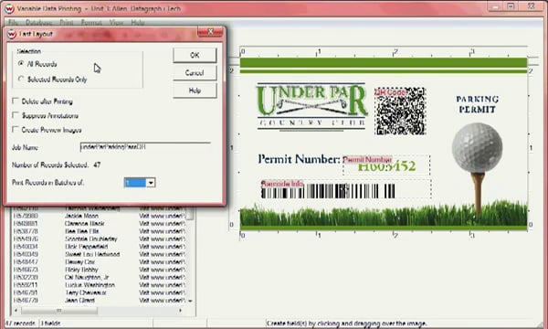 Wasatch Variable Data Printing Option for Afinia L801 label printer on Vimeo
