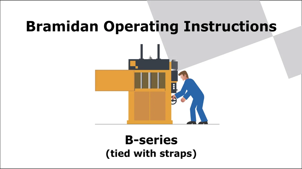 BRAMIDAN OPERATING INSTRUCTIONS - B-series - US - tied with straps ...