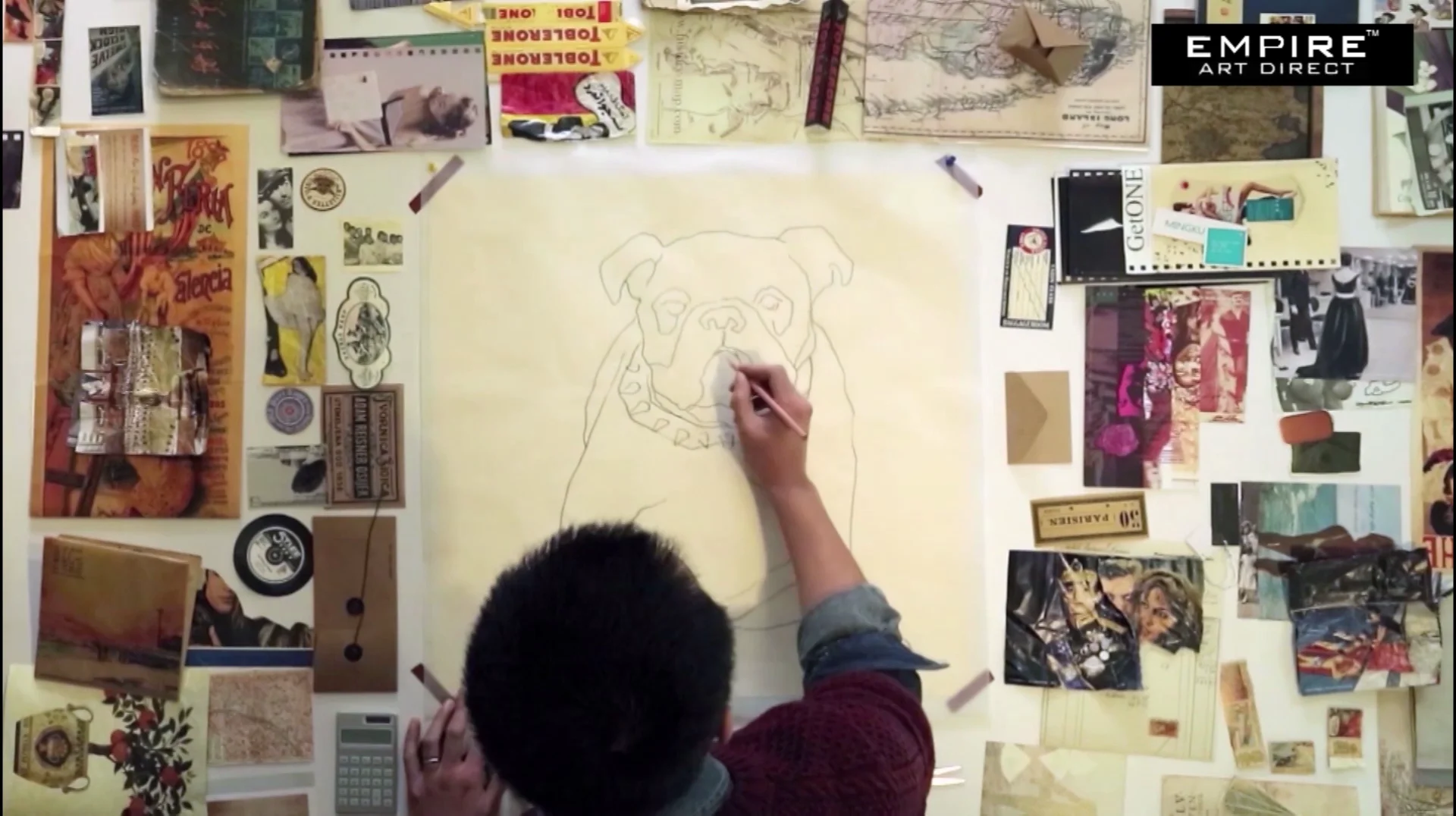 Dimensional Art Collage by Alex Zeng