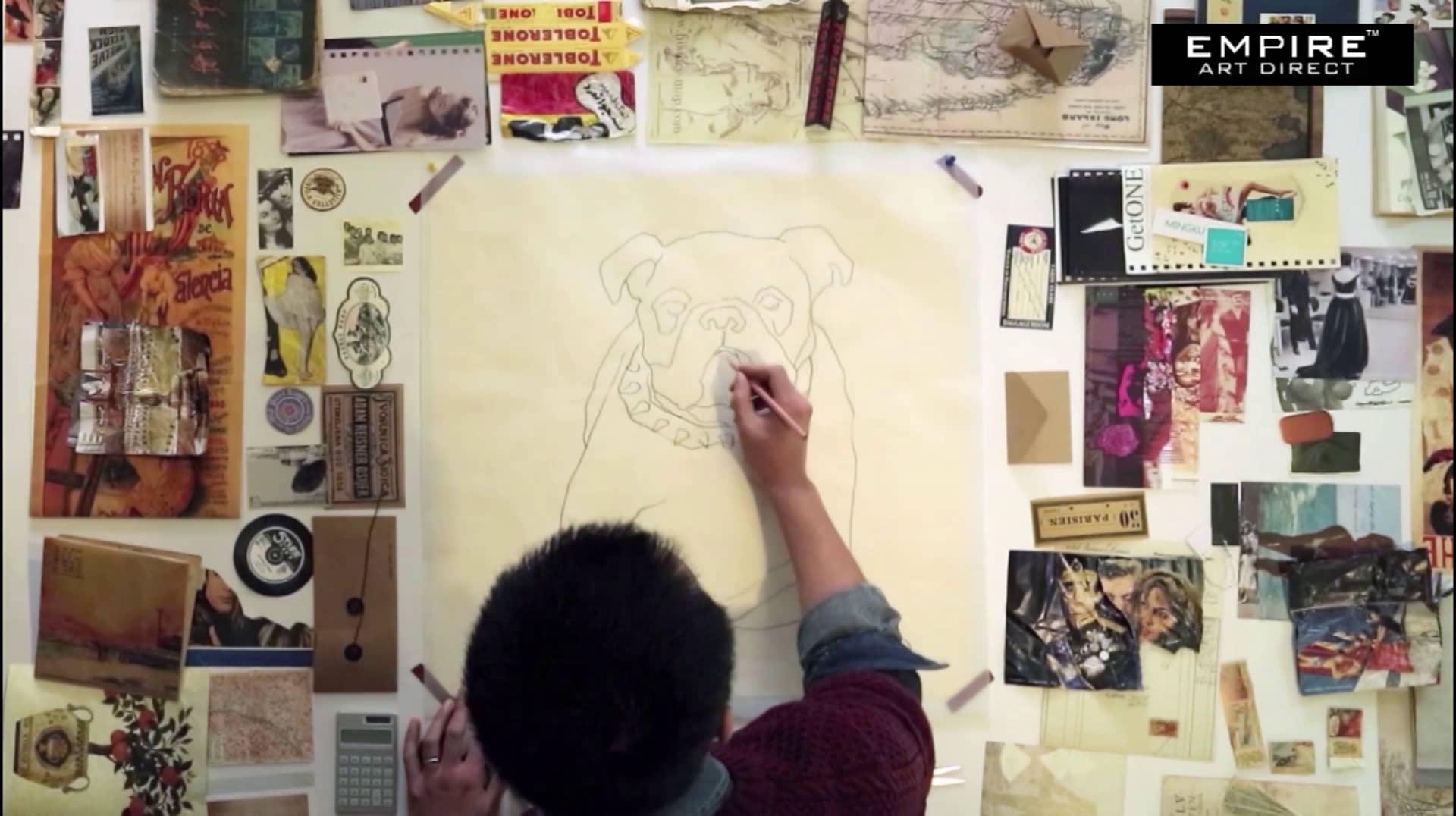 Dimensional Art Collage by Alex Zeng on Vimeo