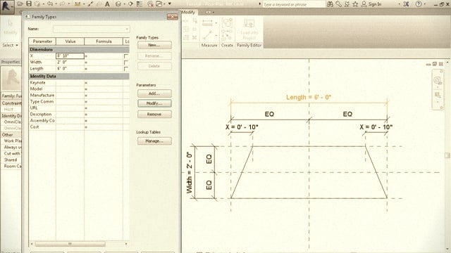 WRNS Studio BIM - Revit - Family Editor - Basics on Vimeo
