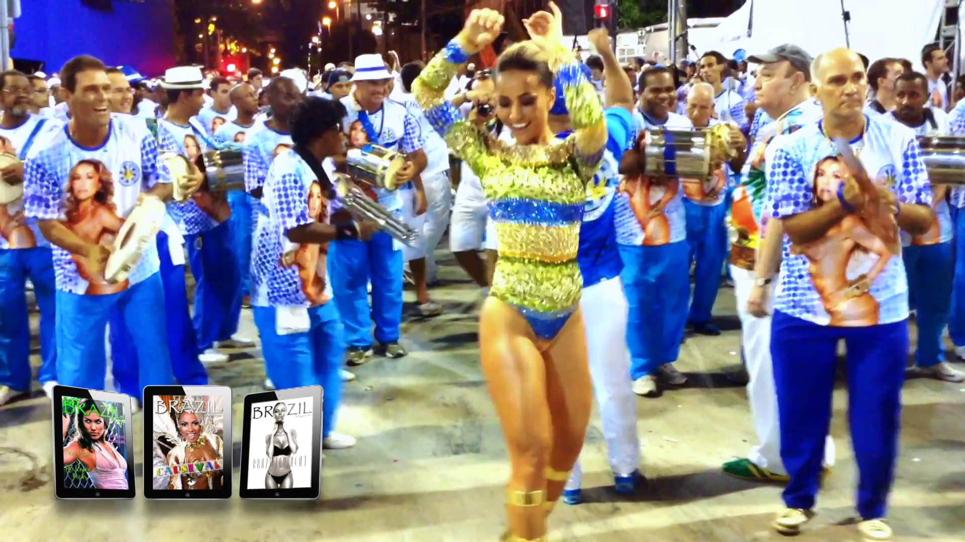 Samba queens rehearse for Carnival in Rio de Janeiro on Vimeo