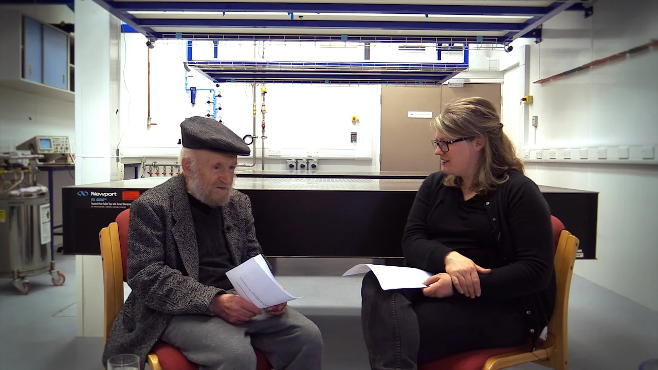 Gustav Metzger in conversation with Elizabeth Fisher