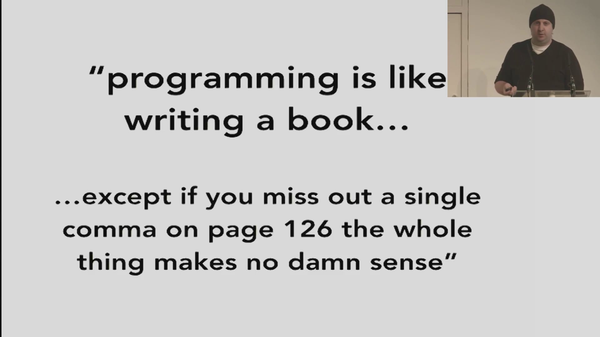 Jason Frame: Beyond the AST - A Fr**ework for Learnable Programming on ...
