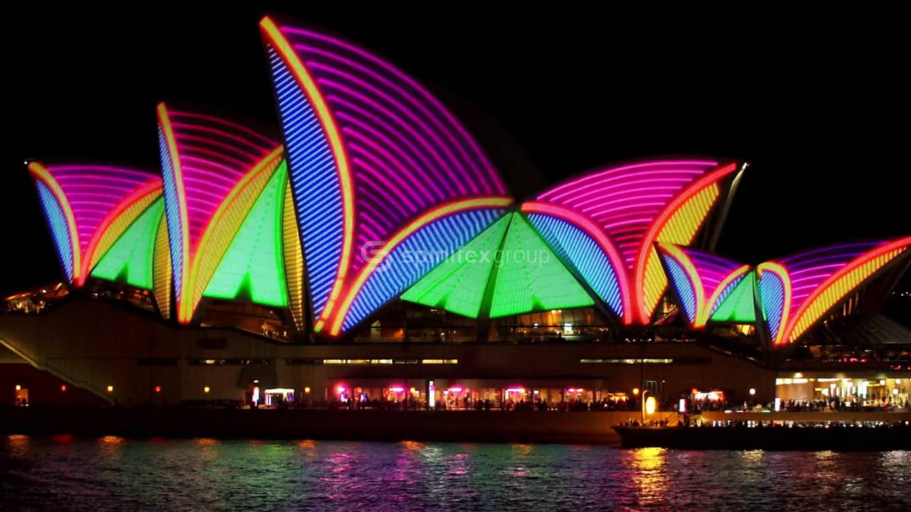 Opera House Lighting of the Sails showcase on Vimeo