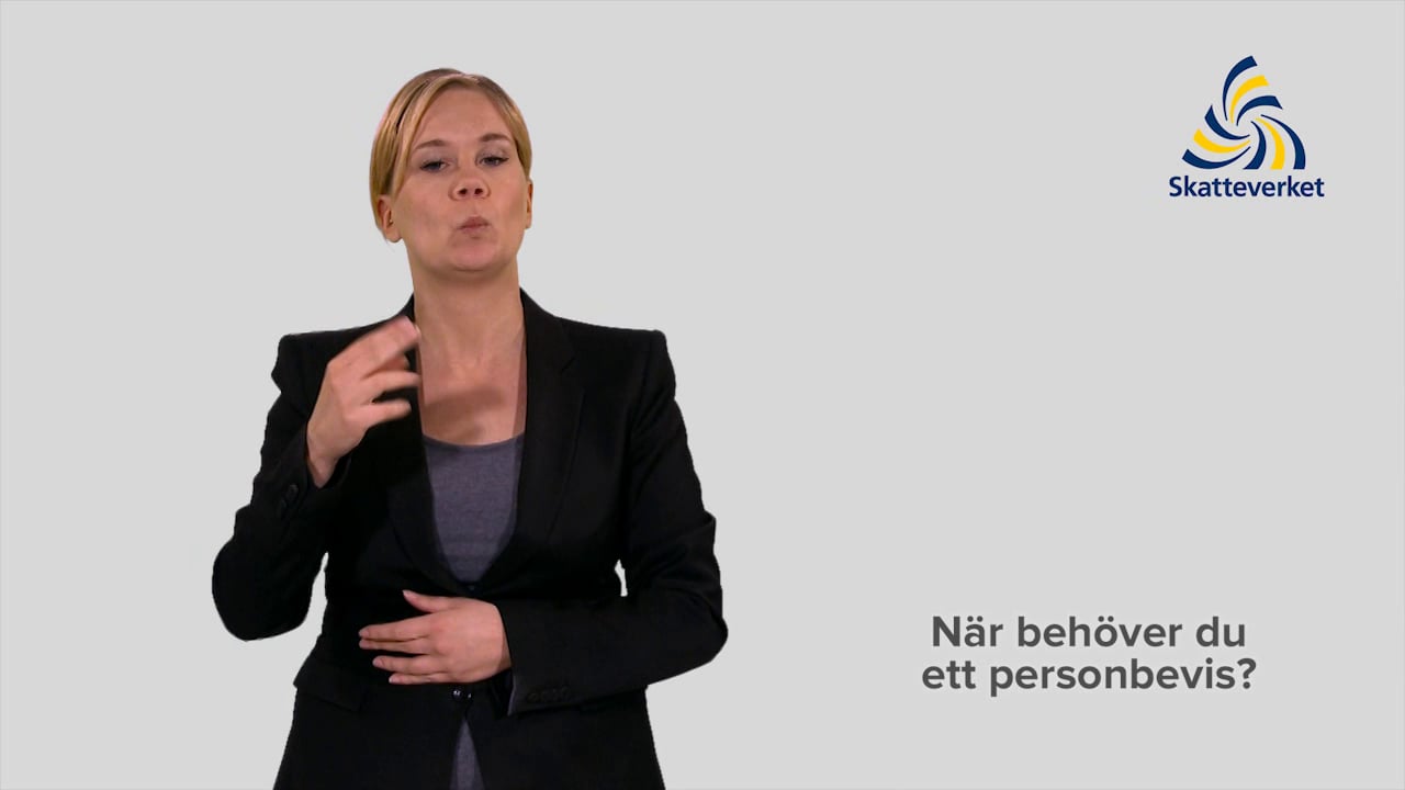 Personbevis on Vimeo