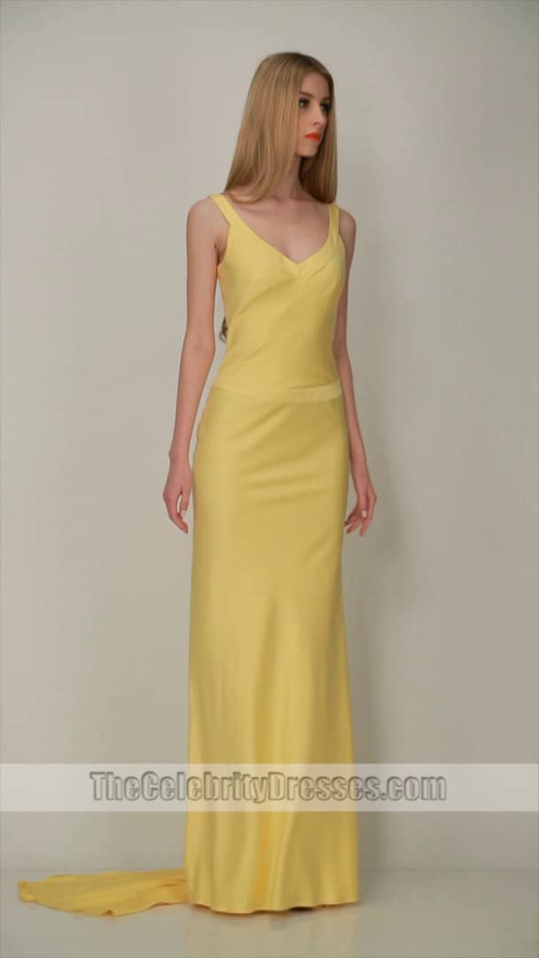 Kate Hudson Yellow Evening Prom Dress in How to Lose a Guy in 10 Days ...
