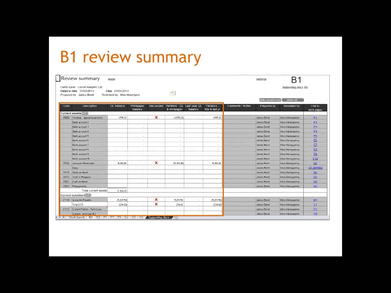 CCH Business Fitness Electronic Workpapers - Basic Functionality on Vimeo