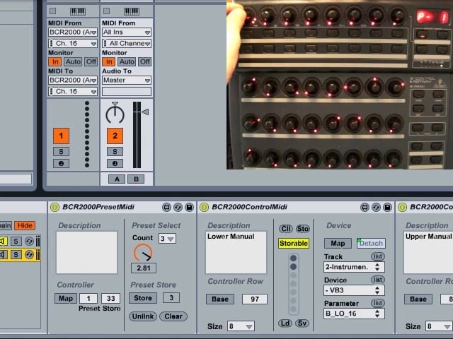 BCR2000 Control Tutorial - Part 3 - Preset Morphing on Vimeo