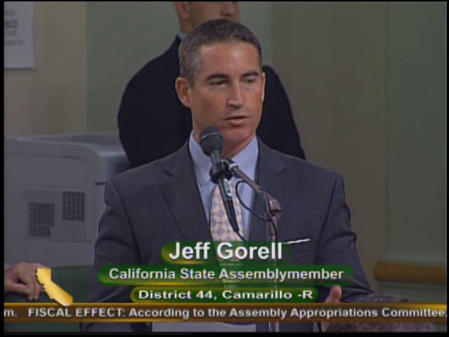 Assemblymember Jeff Gorell on Vimeo