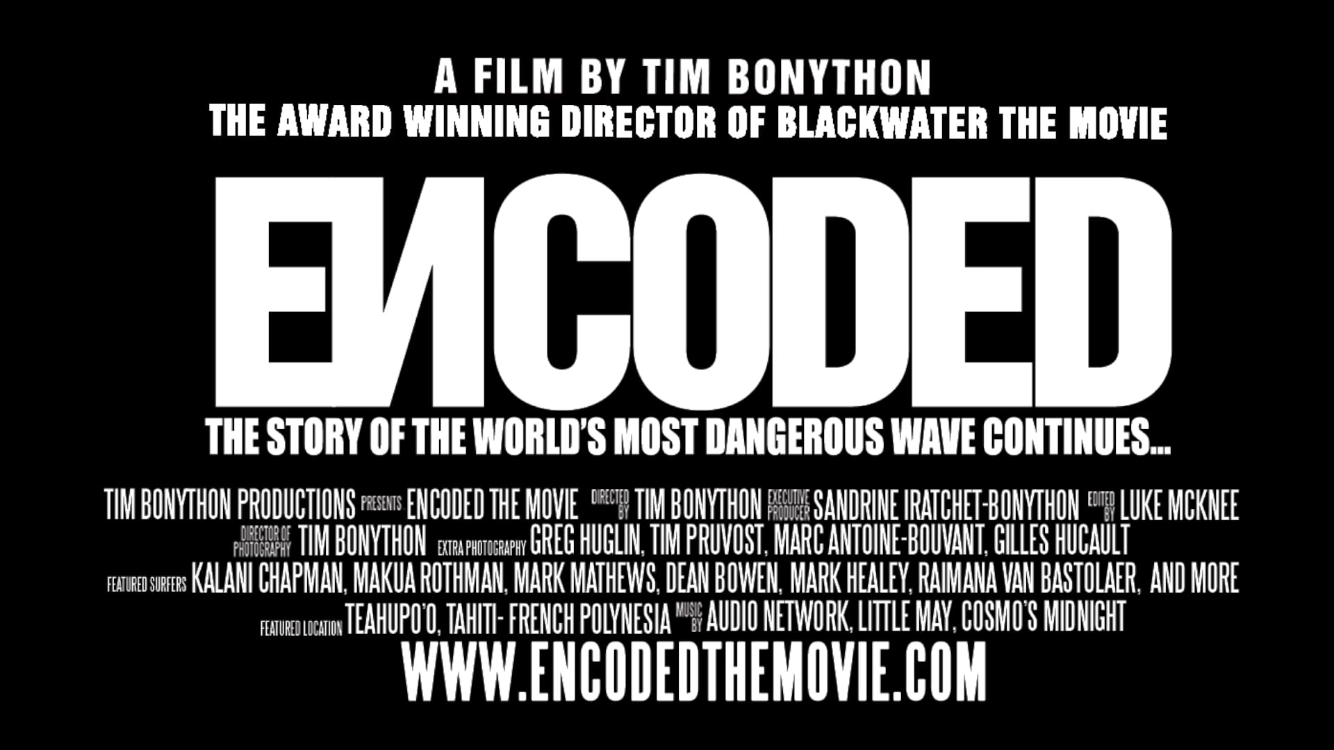 Watch ENCODED the movie by Award Winner Tim Bonython Online | Vimeo On ...