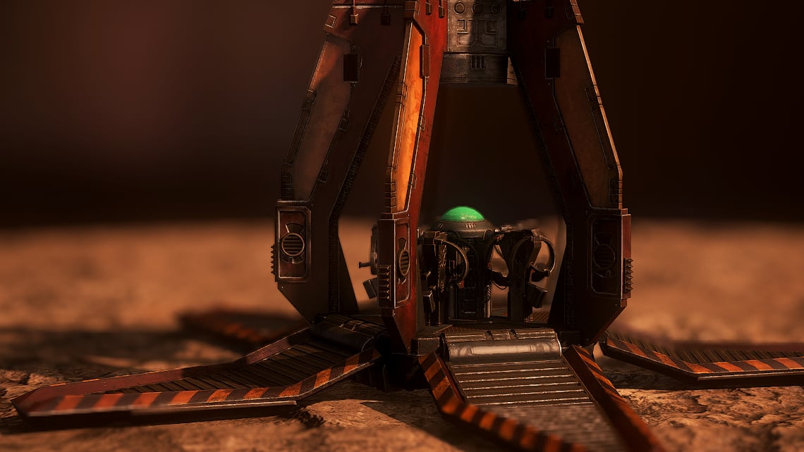 Warhammer 40k: Drop Pod 3D game asset on Vimeo