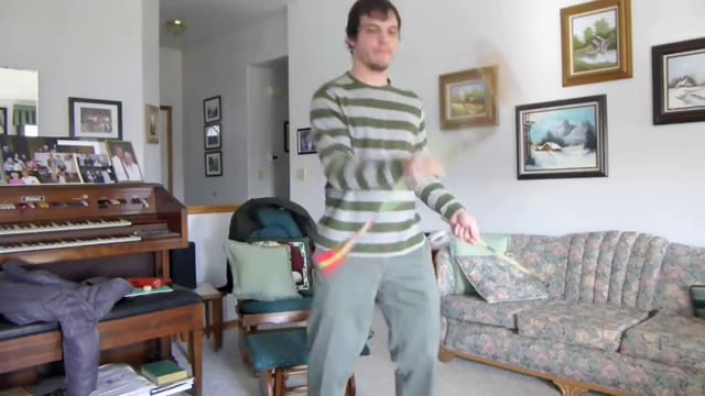 3 Advanced Flower Sticks Tutorial Devil Sticks Tricks in Slow Motion on ...