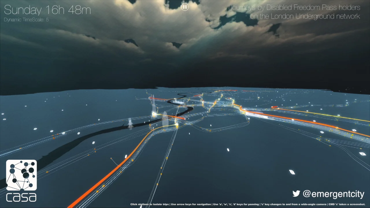 Disabled Freedom Pass Card journeys on the London Underground