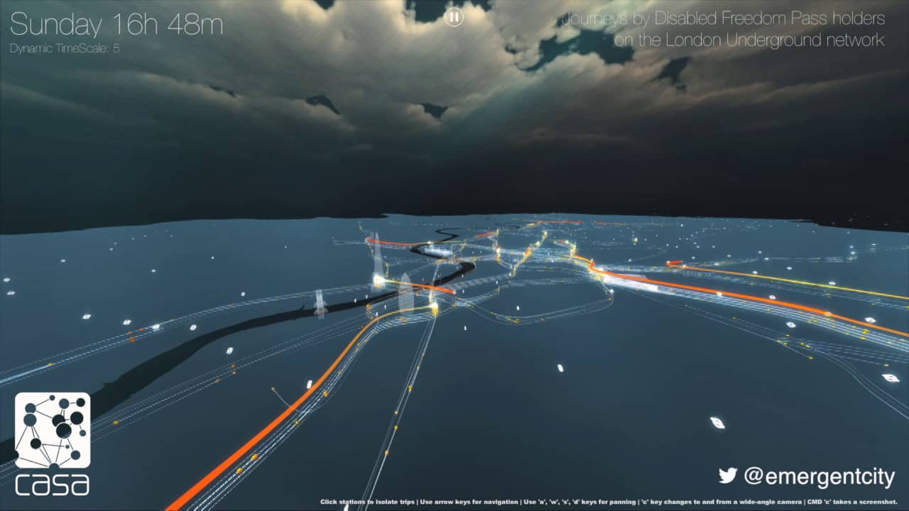 Disabled Freedom Pass Card journeys on the London Underground on Vimeo