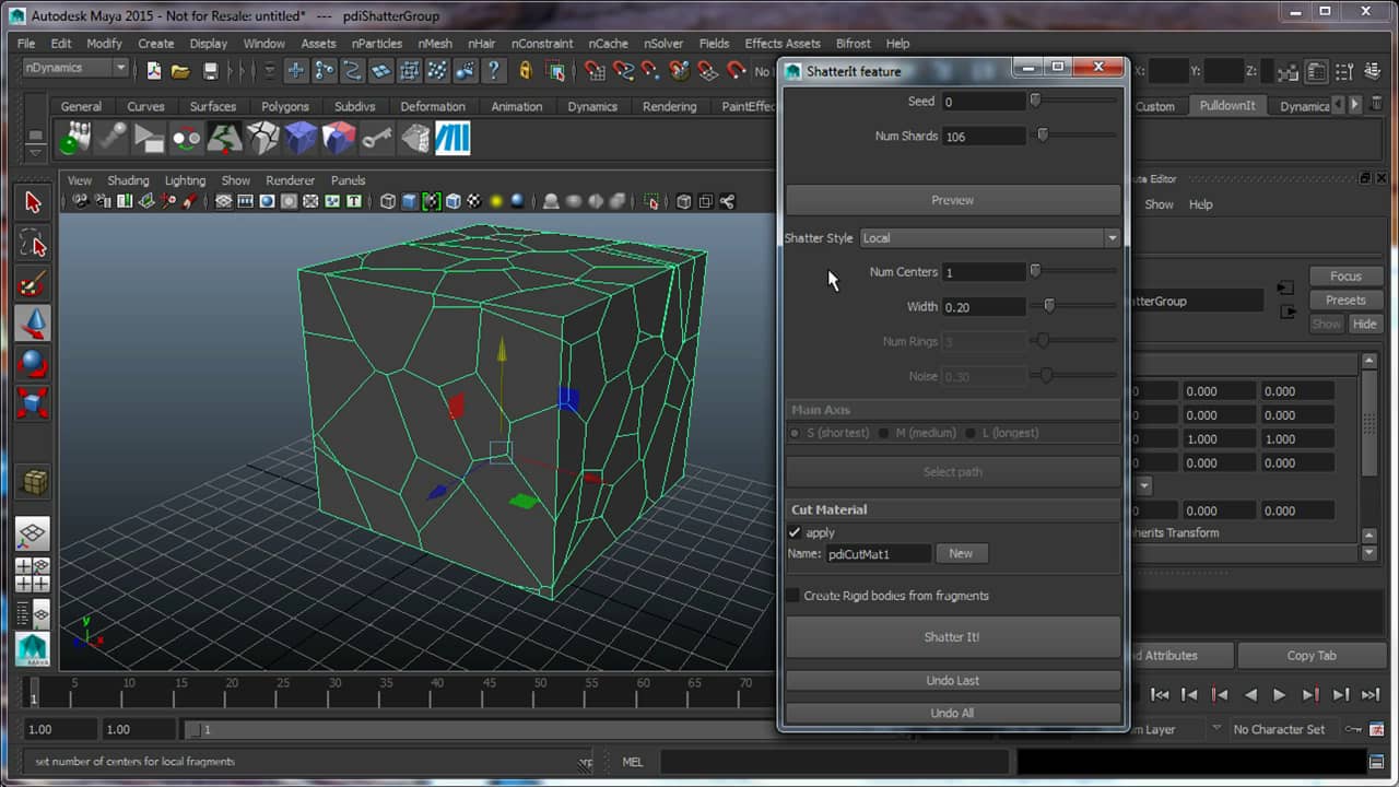 Pulldownit destruction workflow in Maya on Vimeo