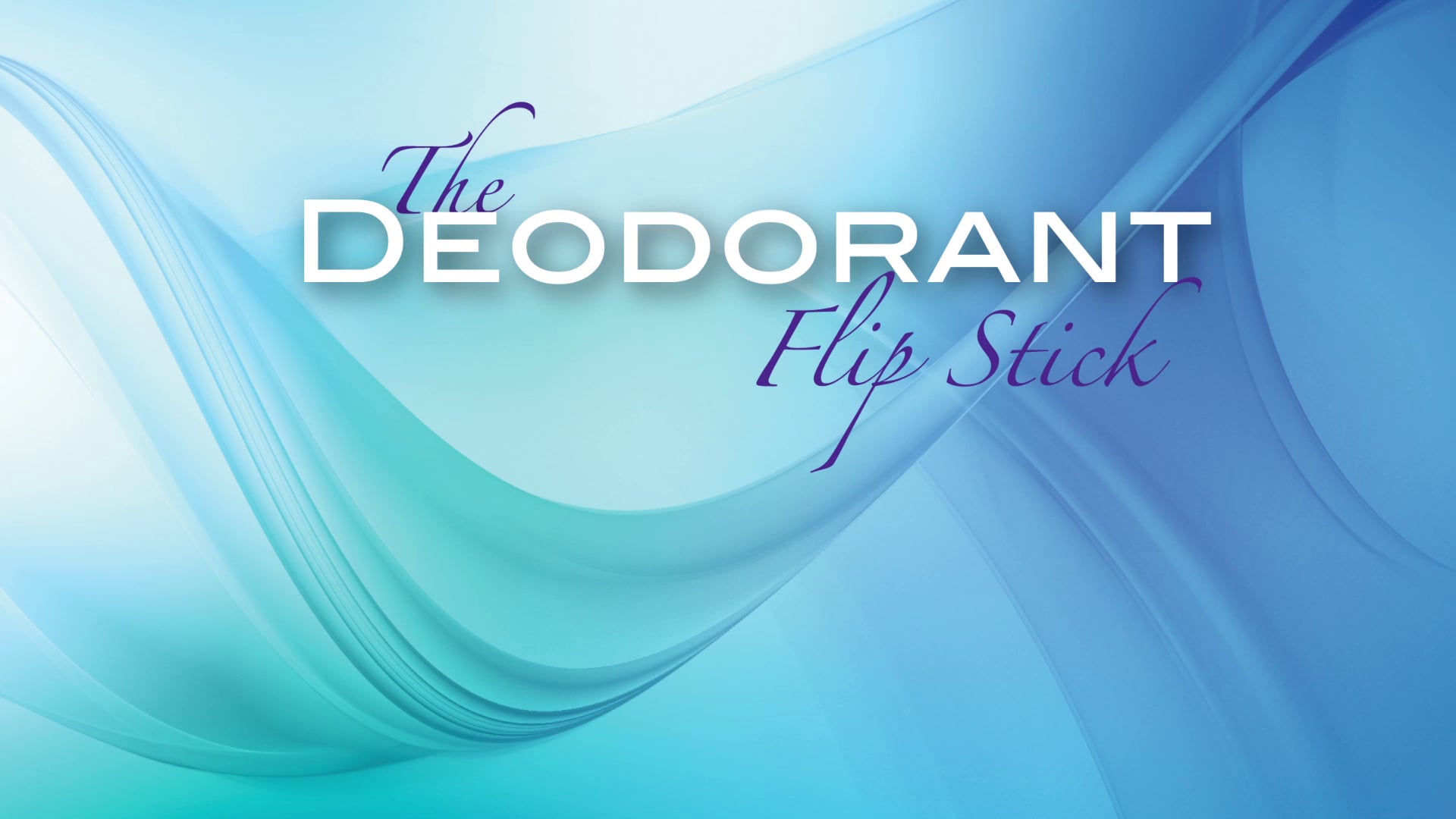 Deodorant Flip Stick Animation on Vimeo
