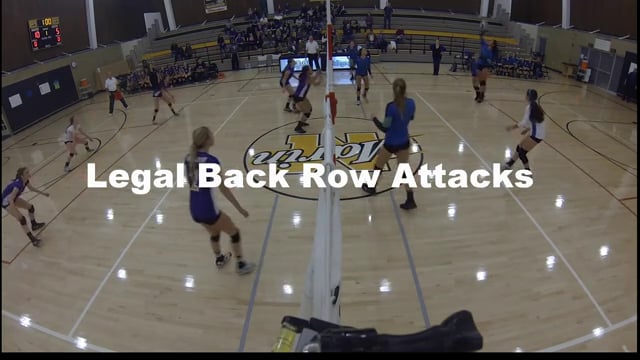 Back Row Attacks Legal
