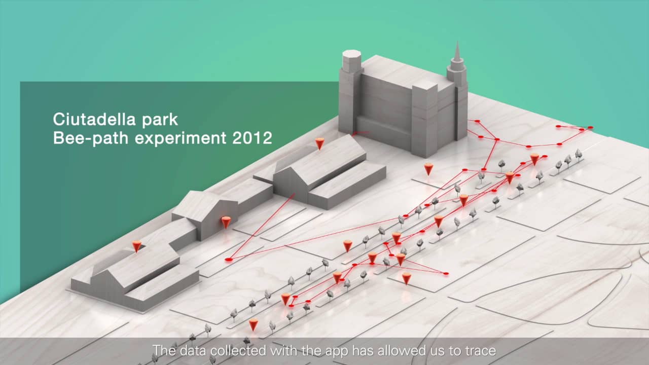 Bee-Path: Experiments on Human Mobility on Vimeo