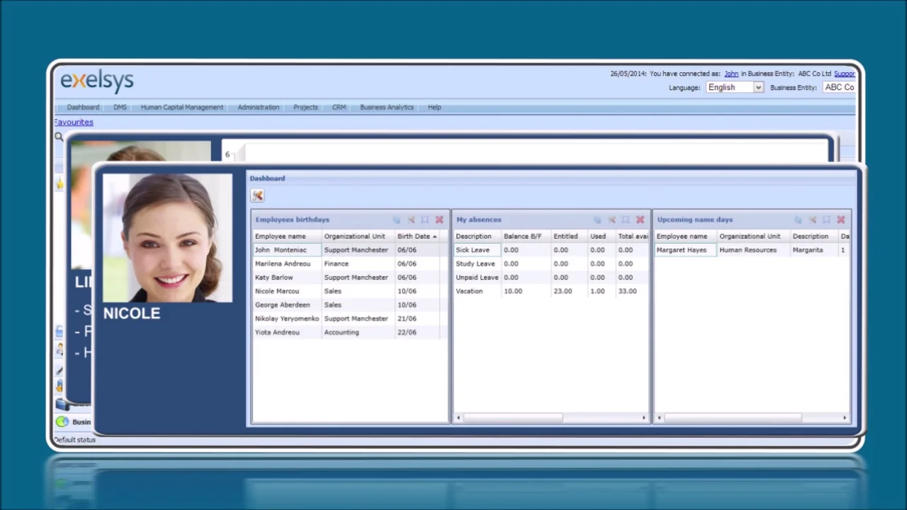 Exelsys Human Capital Management on Vimeo