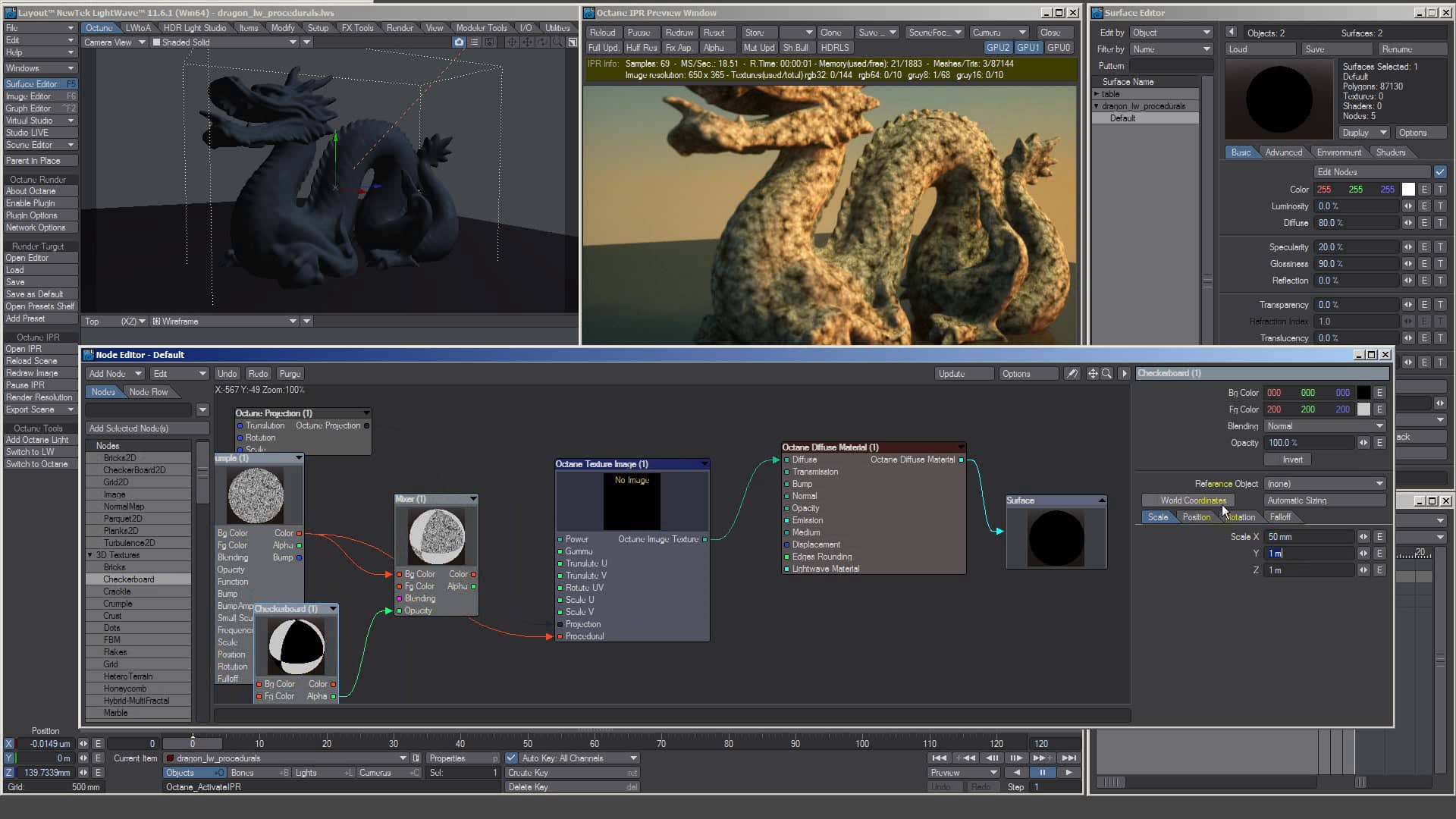 Octane render for Lightwave version 2.0 on Vimeo
