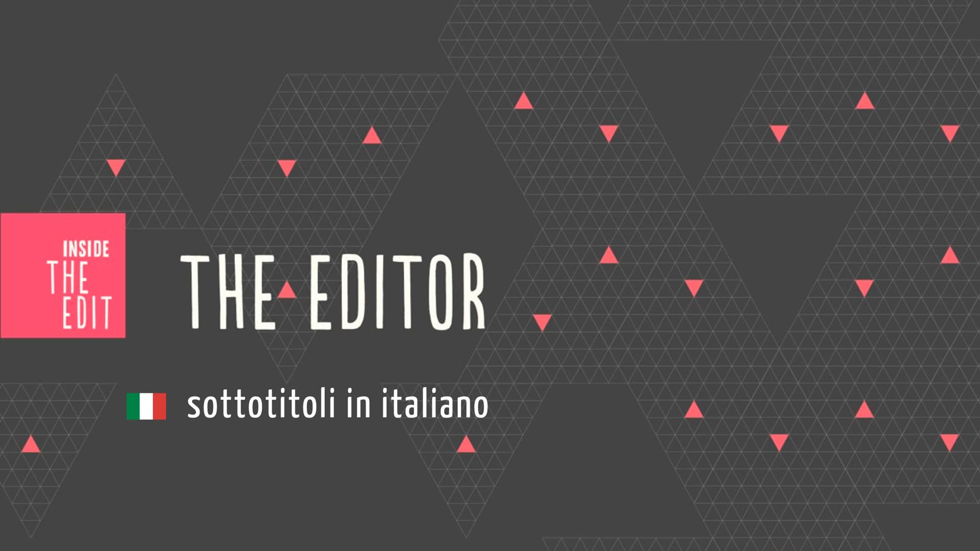 The Editor - sottotitoli in italiano on Vimeo