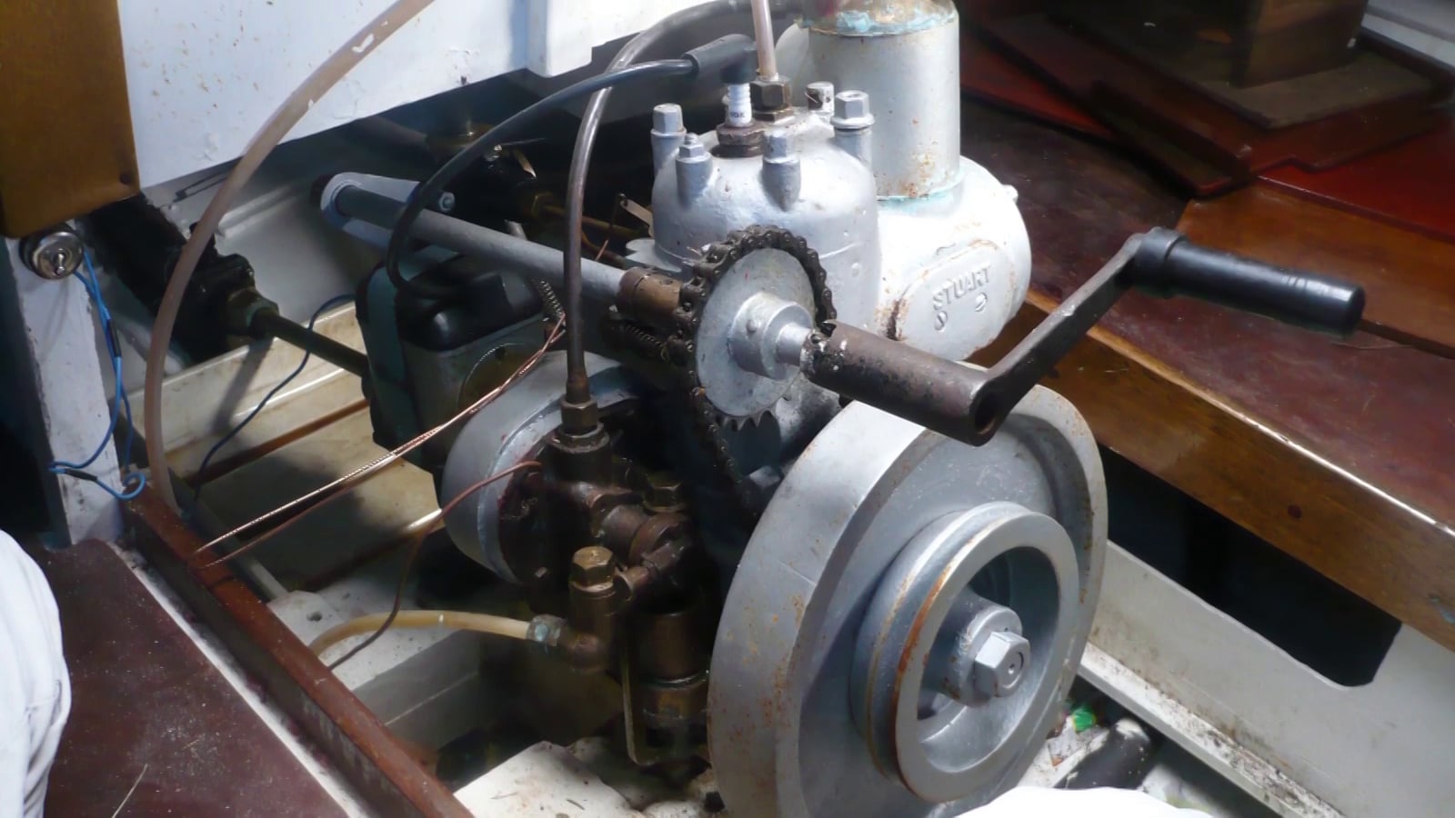 Stuart Turner P55 Engine - Yacht Restoration - Yacht Warlord on Vimeo