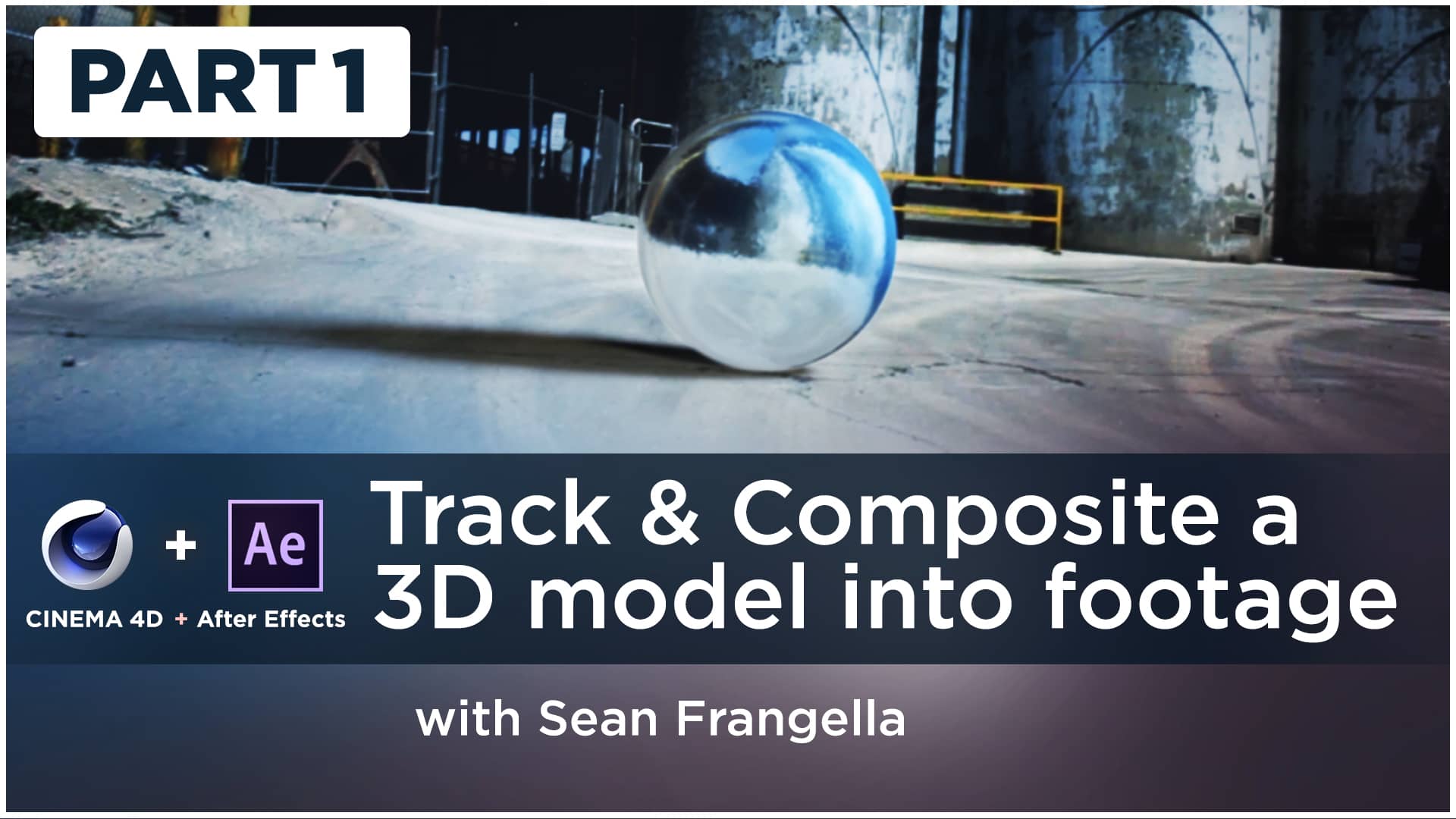 How to track & composite a 3D Model into Live Action Footage using Cinema 4D & After Effects ...