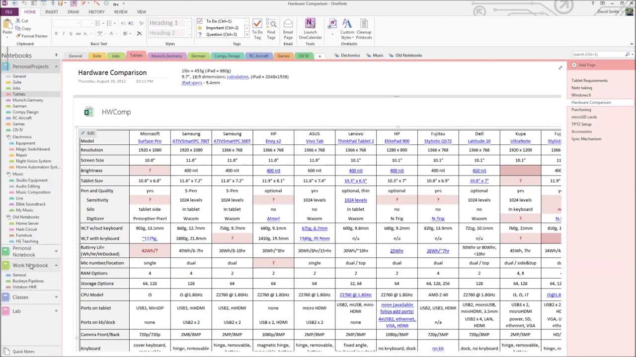 OneNote 2013-Full Feature Overview on Vimeo