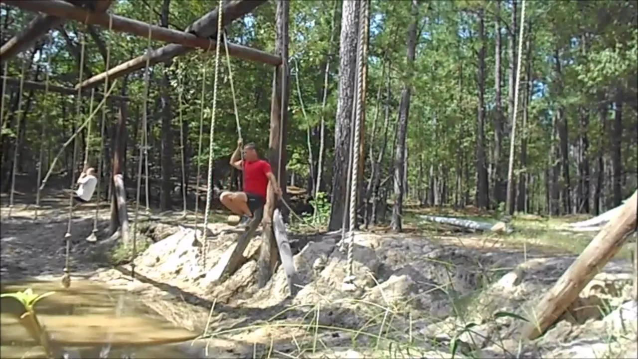 Obstacle Race Training - Tarzan Rope Swing on Vimeo