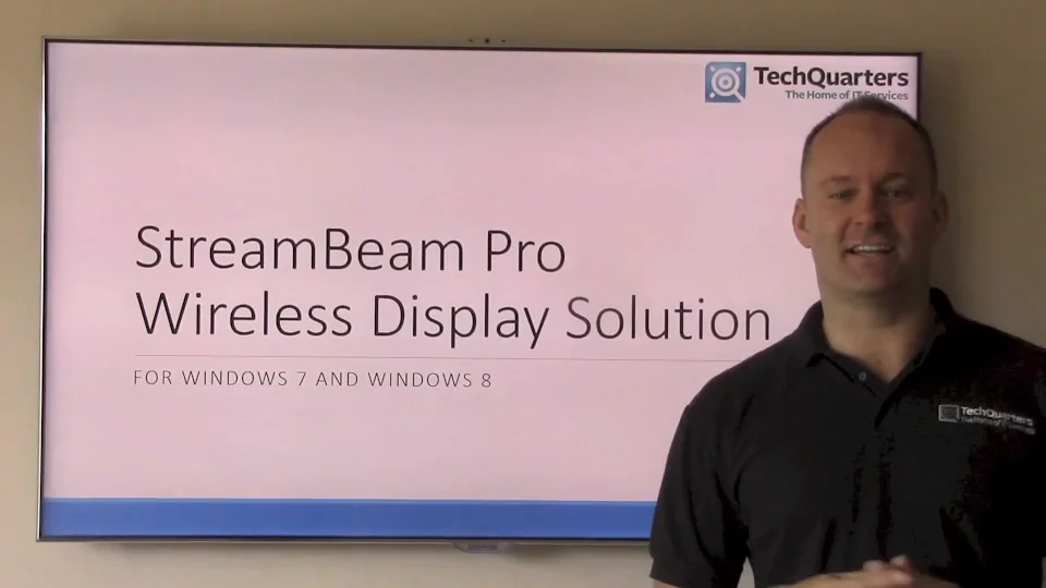 StreamBeam Pro Wireless Display on Vimeo