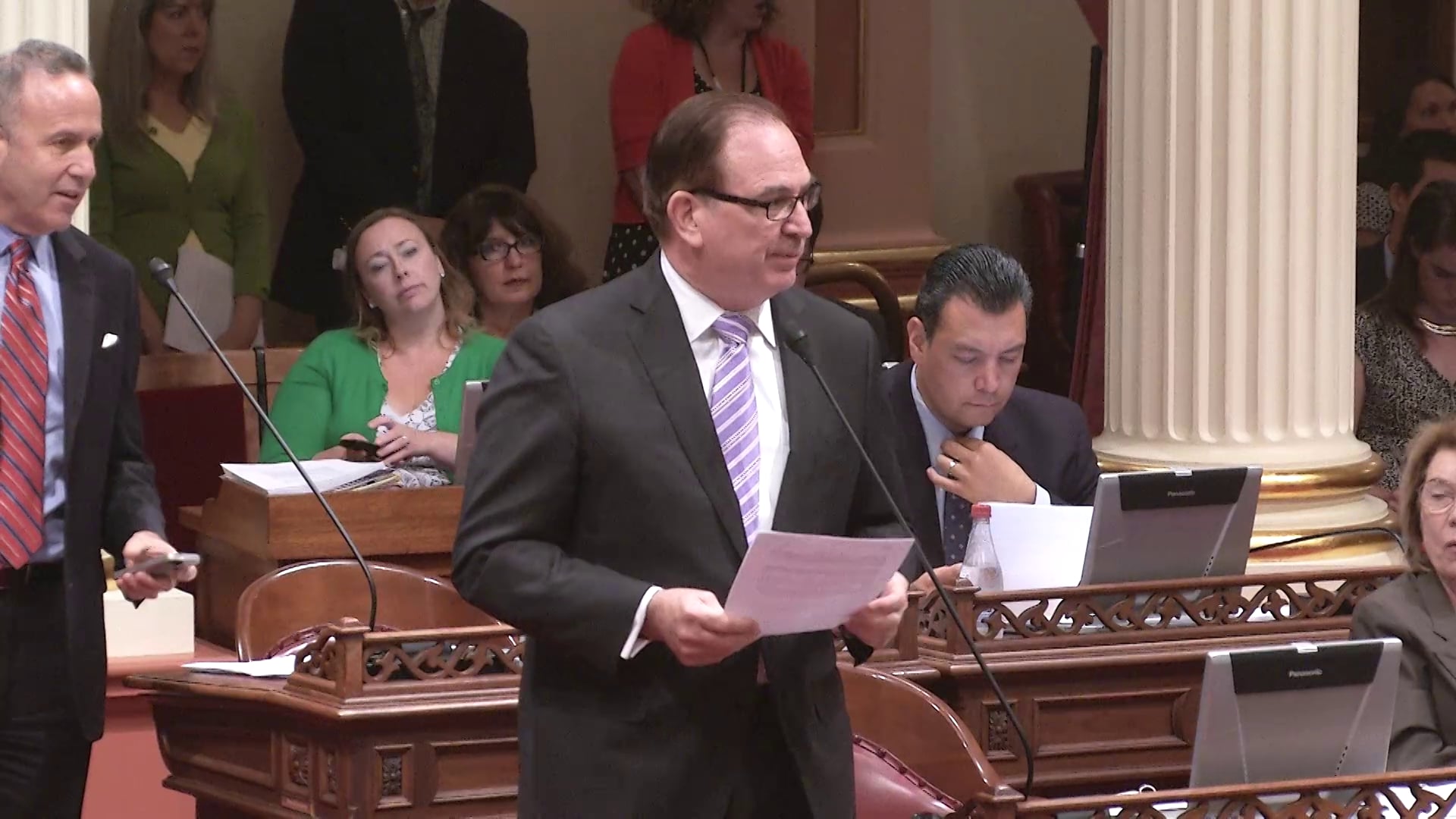 Senator Huff Reacts to New State Budget 6.15.14 on Vimeo