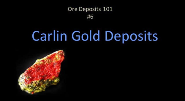 Ore Deposits 101 on Vimeo