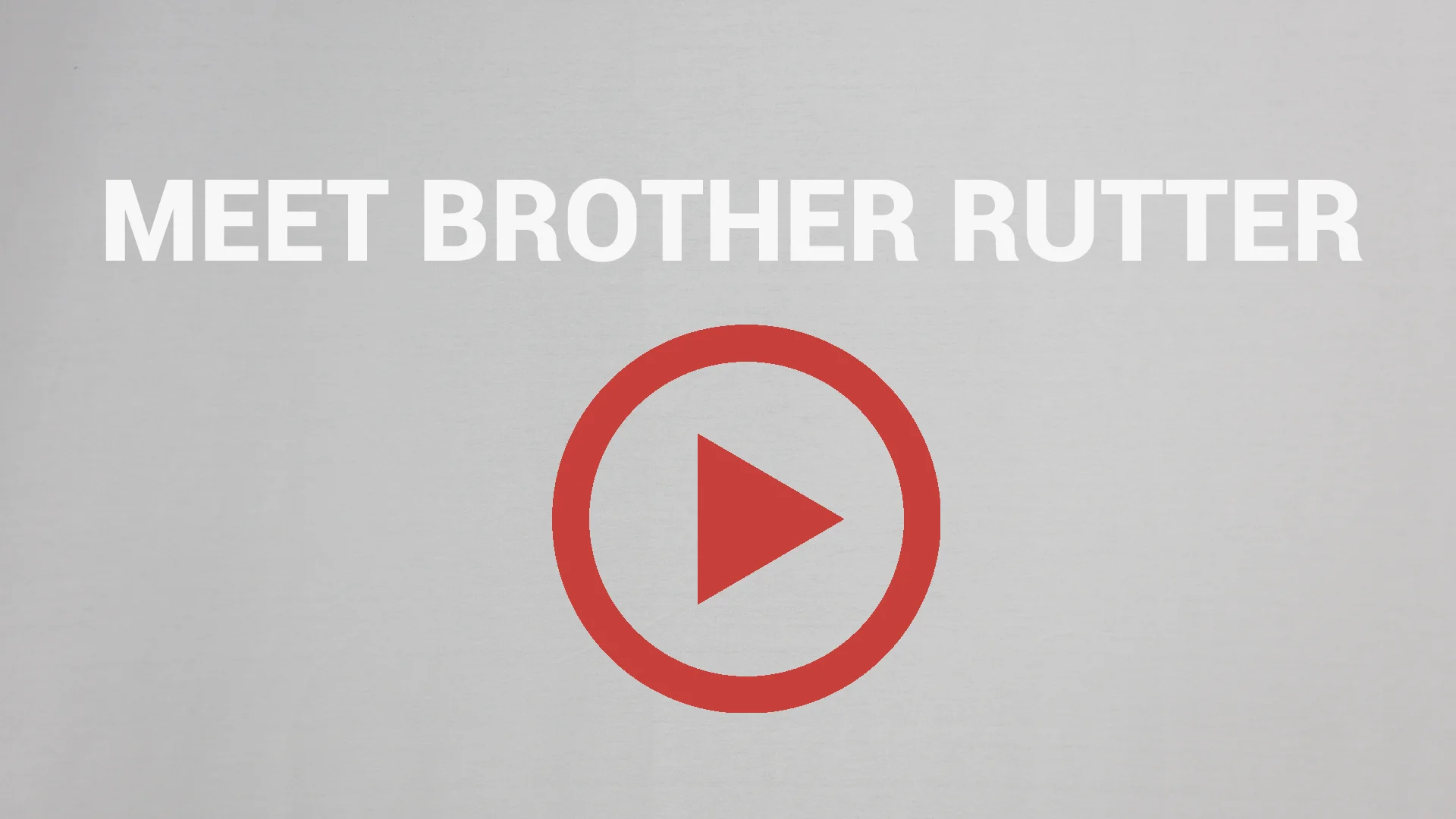 Brother Rutter Bio Video on Vimeo
