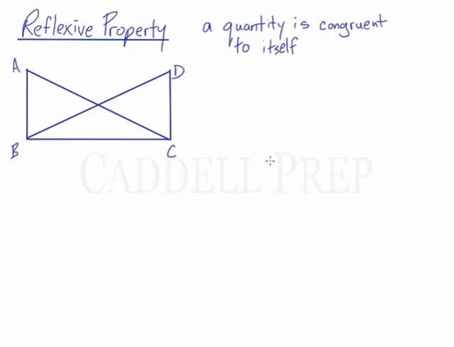 Reflexive Property Of Congruent Triangles